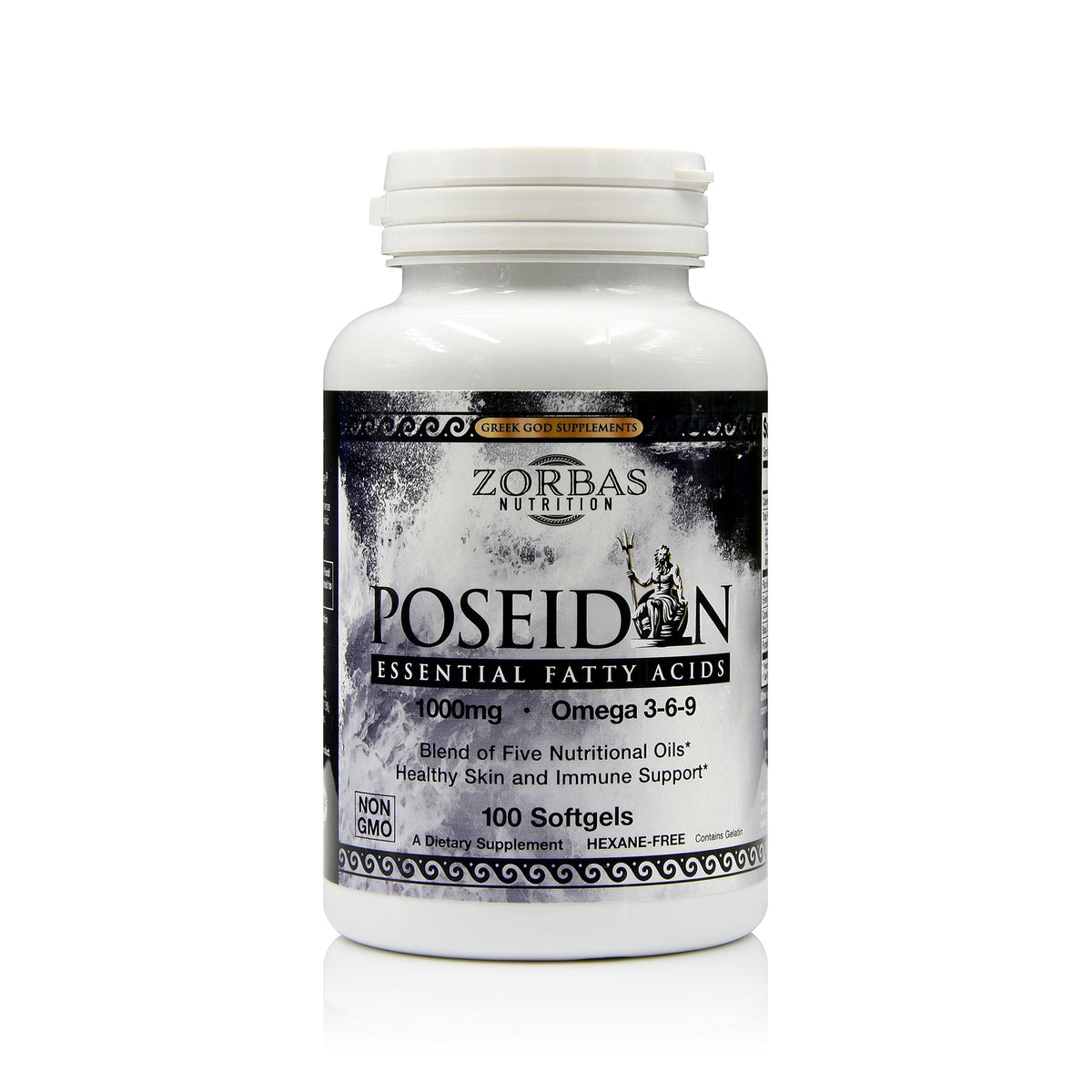 Poseidon Essential Fatty Acids — Greek God Supplements – Zorbas Nutrition